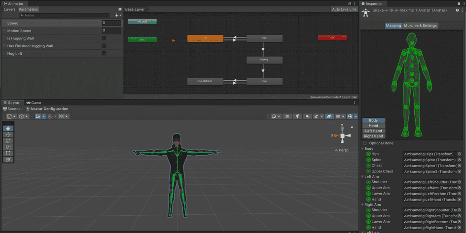 The difference between root motion and in-place motion in Unity | Jay Gould