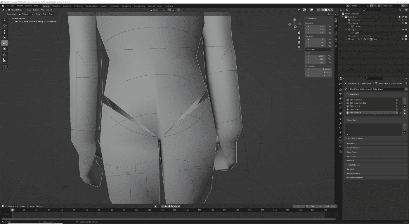 Preparing Character Model For Unity Game In Blender Jay Gould